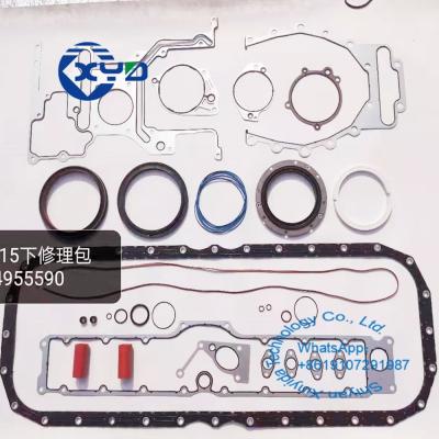 Cina Il corredo di riparazione resistente del motore di Cummins QSX15 4955590 abbassa l'insieme della guarnizione in vendita