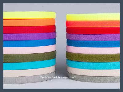 China Blended hook and loop, colours for sale