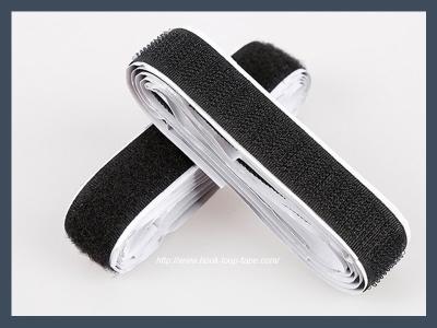 China High quality double-side glue hook and loop velcro,blending for sale