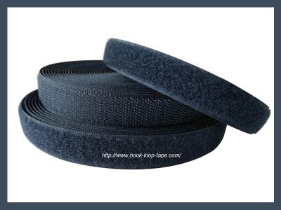 China Custom colors various nylon Hook and Loop velcro tape,black and white for sale