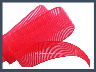 China China made popular hair band hook & loop velcro, red for sale