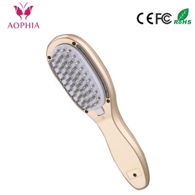 China Ionic electronic comb massage 4 In 1 Hair regrowth comb for sale