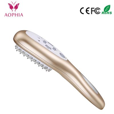 China hair loss Hair comb LED Photon+Ionic+Vibration 4 In 1 Hair regrowth comb for men&Woman for sale