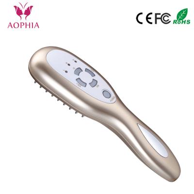 China hair loss treatment LED Photon+Ionic+Vibration 4 In 1 Hair regrowth comb for sale