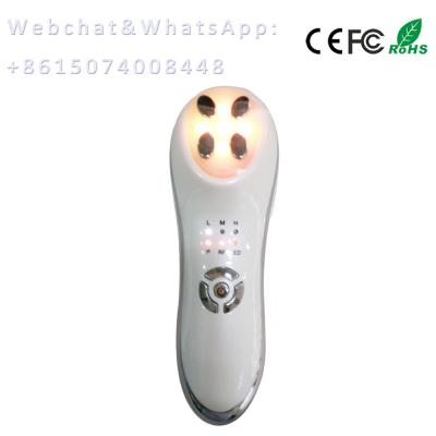 China best price RF & Led light therapy facial beauty care device EMS skin tightening for sale