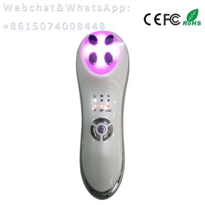 China best price EMS & Led light therapy facial beauty device with 6 different kinds of LED for sale