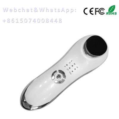 China OEM portable personal face massager Ultrasonic Ionic vibration facial beauty product for sale