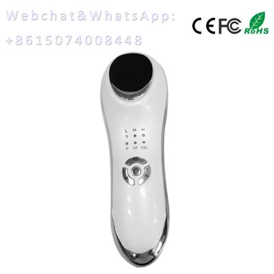China OEM beauty machine for face use facial Ultrasonic Ionic vibration facial beauty machine for sale