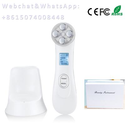 China HOT sell! 3 in 1 RF/EMS and 6 colors LED light therapy beauty equipment ! for sale