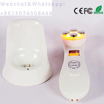 China Hottest! 6 colors LED and RF/EMS beauty device for wrinkle removal beauty device for sale