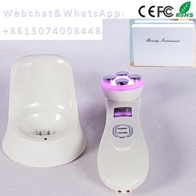 China Personal 6 colors LED therapy and RF/EMS beauty device for sale