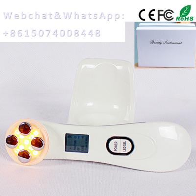 China beauty product for face lift RF/EMS and 6 colors LED therapy beauty product for sale