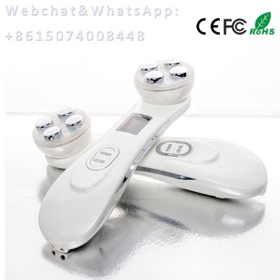 China RF/EMS and 6 colors LED therapy Skin scrubber face use beauty machine for sale