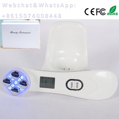 China Personal 6 colors LED therapy and RF/EMS beauty machine for sale