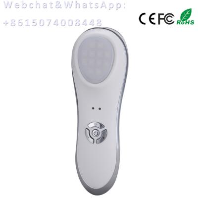China New design Handheld Home Use Skin Care device Vibration +Photo LED therapy beauty device for sale