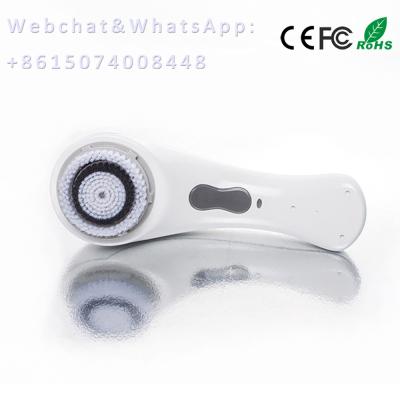 China Rechargeable deep pore cleansing facial brush/portable electric facial face body cleansing for sale