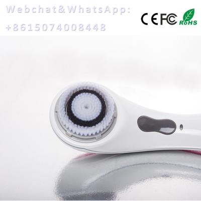 China rechargeable electric face facial cleansing pore brush hand held electric facial cleansing for sale