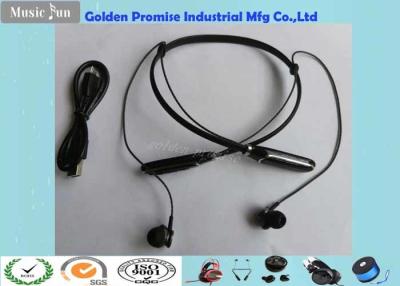 Cina 165mA la batteria Bluetooth mette in mostra le cuffie di Bluetooth del collo del trasduttore auricolare ritrattabili in vendita