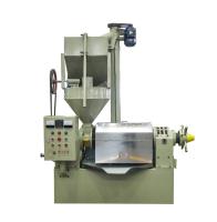 China Sunflower Cold Press Machine Oil Extractor Automatically Feeding Electrical Control Oil Mill for sale
