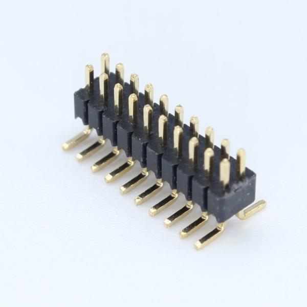 1.27mm 2.54mm スピンヘッダー 女性コネクタ ゴールドコンタクトプレート