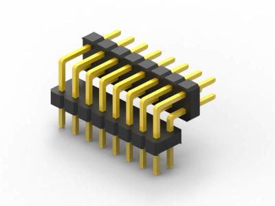China PCB-Pin-Verbindung für den rechten Winkel, Dauerhafte Massenverbindung mit 20 Pin-Header zu verkaufen