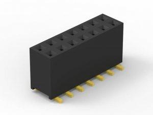 Cina Sottovoce SMT PCB rettangolare Connessione di superficie di montaggio PA6T Materiale nero in vendita