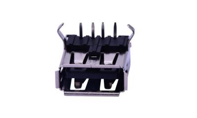 China Micro-USB-oppervlakverbinding, Phosphor Bronze-USB-mannelijke connector Te koop