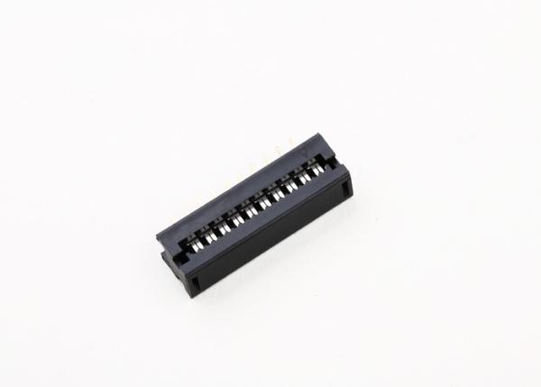 1.27mm Pitch 10 Pin Dip Socket  With 28AWG Wire Signal Transmission