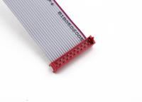 China Gray Flat Ribbon Cable Assembly With Mirco Match Connector Variable Length for sale