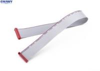 China Gray Flat Ribbon Cable Assembly With Mirco Match Connector Variable Length for sale