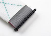 China IDC Rectangular 20 Pin Flat Ribbon Cable , 2mm Pitch Shielded Flat Ribbon Cable for sale