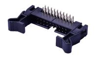China Long Latch PCB Wire To Board Connectors Ejector Header Withstand Voltage 500V for sale