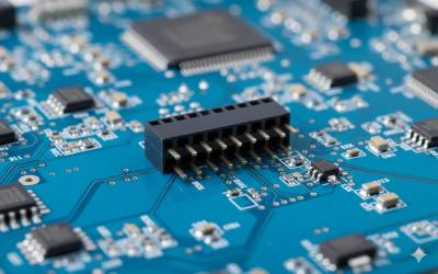 China 2-40 Pin Female Header Connector 2.54mm Pitch Through Hole Mount for sale