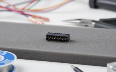 China 2x20P Female Header Connector 250V 3A Gold Plated for sale