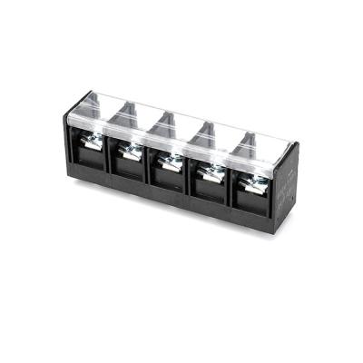 China Conector de bloco terminal de barreira de PCB de linha única 16,0 mm Pitch 1 * 05P PBT H = 31,0 mm à venda