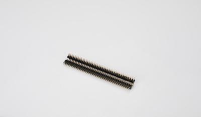 Cina Connessione di testa di pin maschile placcata in oro PH2.54mm L44 2X11P DIP 180 gradi in vendita