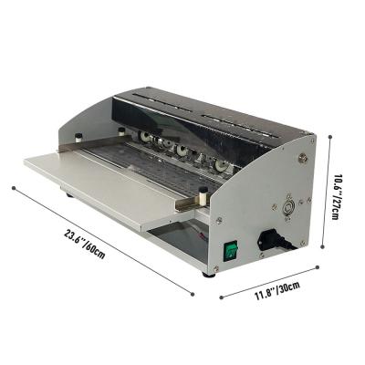 China 4 in 1 automatische papierperforerende machine voor kaart en boek Max. werkbare breedte 460 mm Te koop