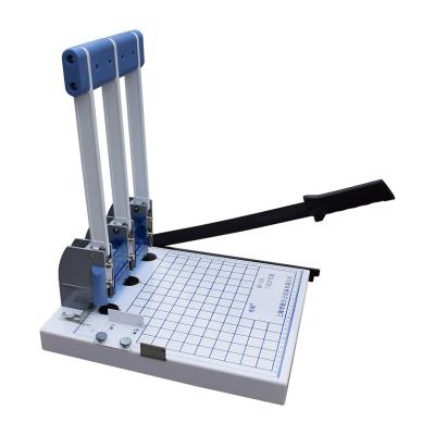 Cina Facile utilizzo Tre fori Punch carta per Max. Larghezza utilizzabile di 320 mm in commerciale in vendita