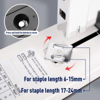 China High Capacity 240 Sheets Heavy Duty Stapler Machine for Office Binding Needs for sale