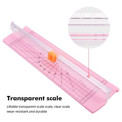 China Corte de papel cartão de foto A4 papel Trimmer Manual Multicolor ABS Mini Corte de papel à venda