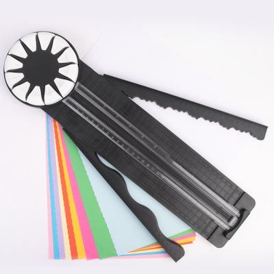 中国 12 機能 黒色 多機能紙切断機 DIY 手作りや円形切削に最適 販売のため