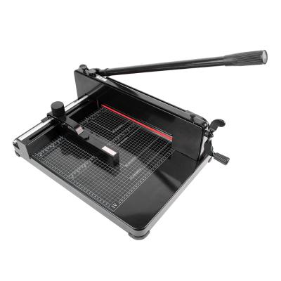 Cina 17 kg tagliatore manuale di carta 12 pollici ghigliottina per 400 fogli da taglio 858 A4 Trimmer in vendita