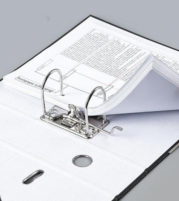 Cina Blue PVC Board FC A4 Lever Arch File Folder Economic Custom Design per ufficio scuola in vendita