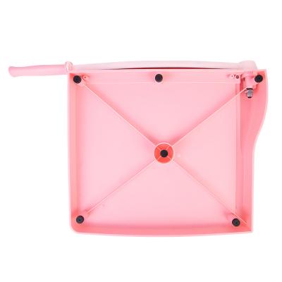 Cina Manuale A4 330x320mm Taglio Dimensione Trittatore di carta con colore rosa e spessore di 10 fogli in vendita