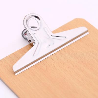 Cina Clipboard di legno personalizzato A4 Taglia Clipboard di scrittura con logo richiesta del cliente in vendita