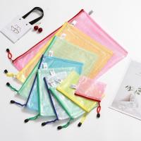 China Customized Zip Lock PVC Envelope File Folder A4 Pouch for Document Bag at Competitive for sale