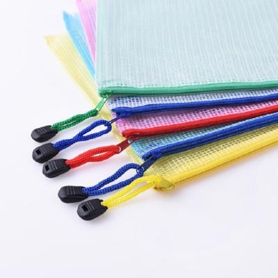中国 パーソナライズされた Zip Lock PVC 封筒 ファイルフォルダー A4 ポケット 競争力のある文書バッグ 販売のため