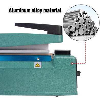 China 400 mm maximale afdichting lengte karton verpakking impulswarmte warm afdichter voor verpakking CE FCC goedgekeurd Te koop