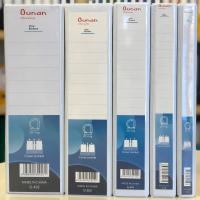 China Office Waterproof A4 White File Folder Hinge ONE Touch Easy Open 2 Ring Binder for sale