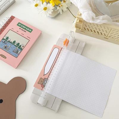 Cina ZEQUAN Mini A5 Tagliatore di carta fotografica per bambini Aiutante artigianale con righello e tagliabagno in vendita